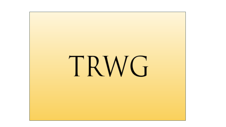 Projects and Events - TRWG